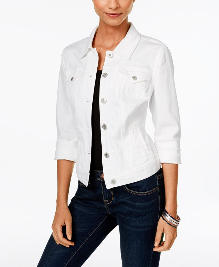 Style & Co Denim Jacket, Created for Macy's - Macy's