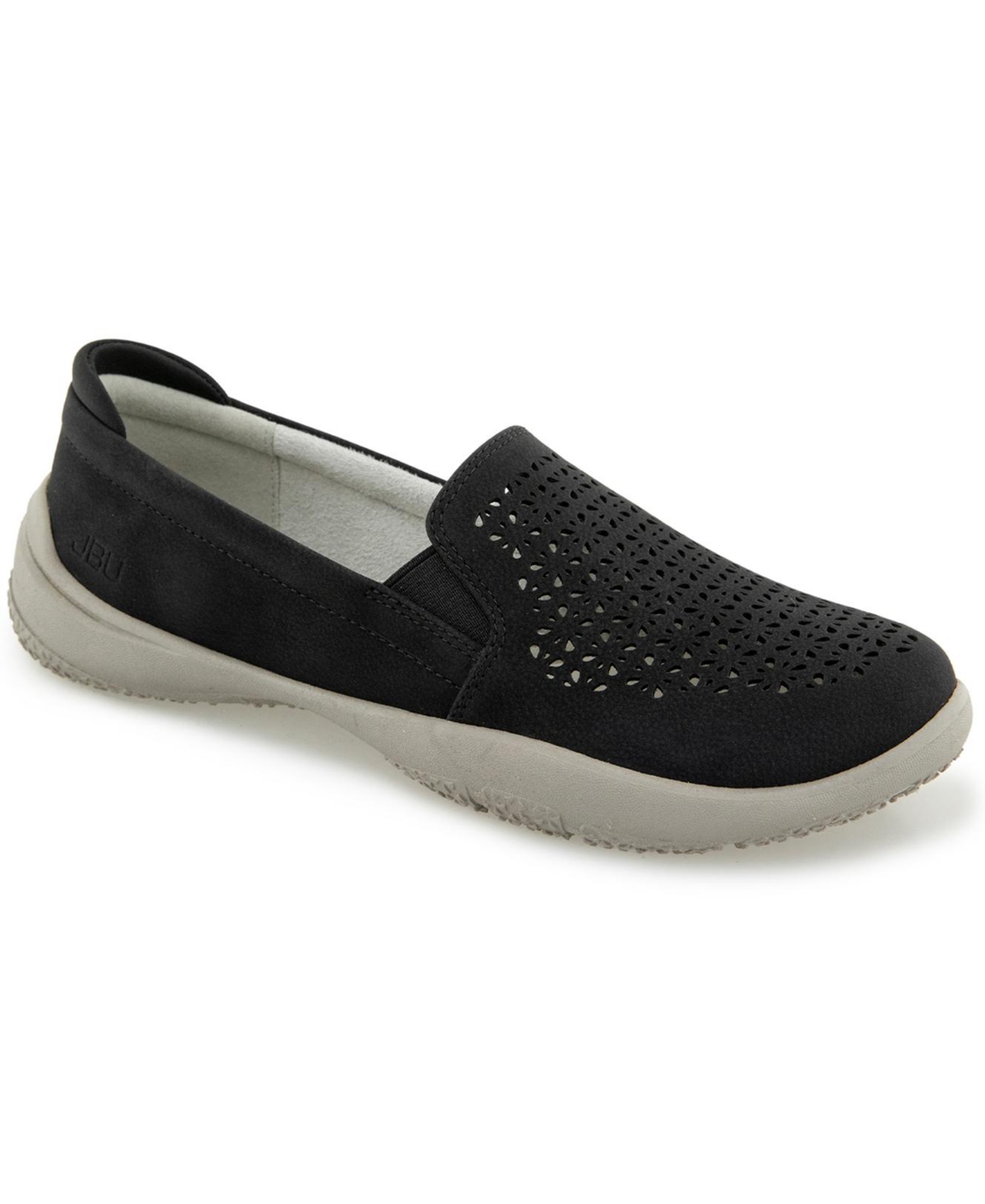 Click here for Jbu Womens Fabian Casual Slip-On Sneakers - Black prices
