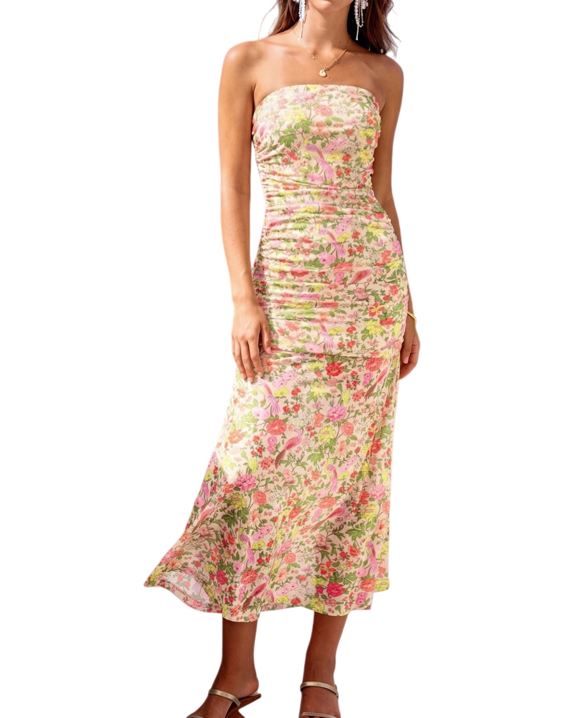 Click here for Cupshe Womens Wildflower Season Floral Maxi Beach... prices