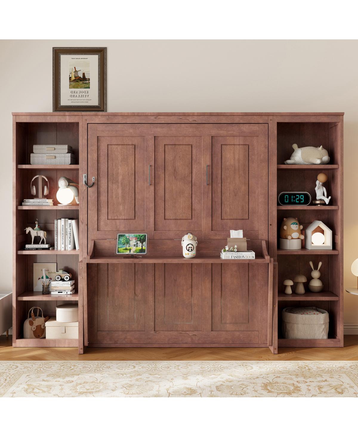 Click here for Streamdale Full Size Murphy Bed with Desk and Book... prices