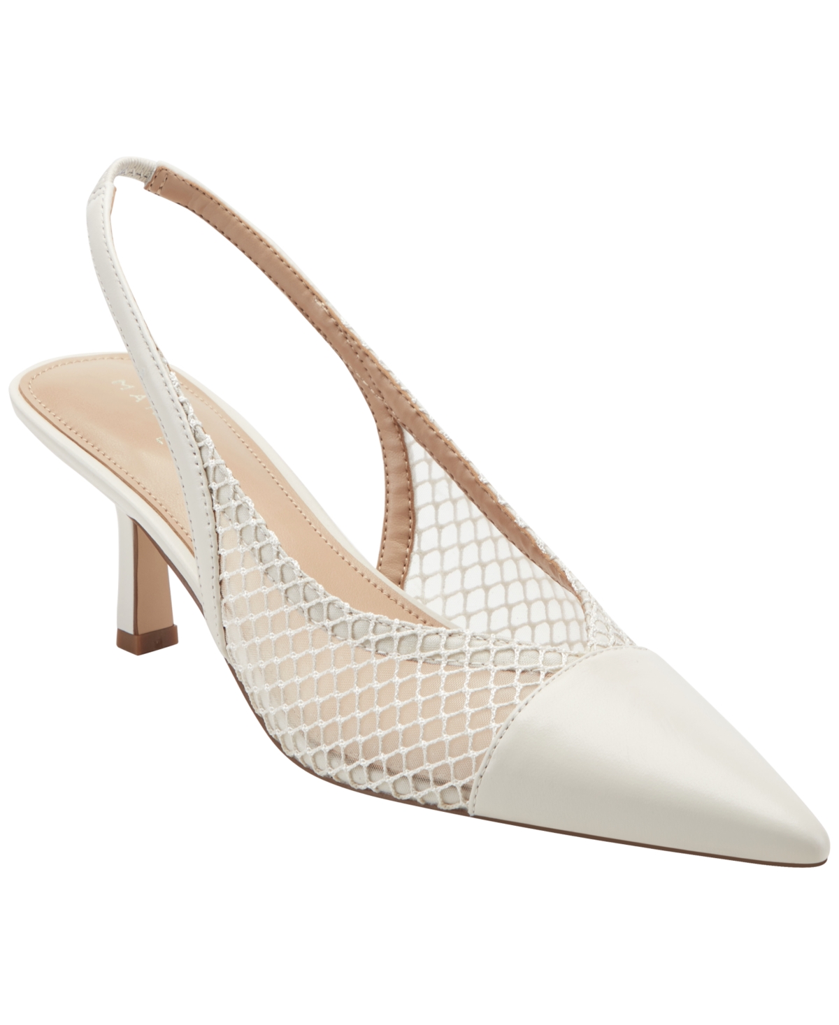 Click here for Marc Fisher Ltd Womens Gipsi Mesh Slingback Kitten... prices