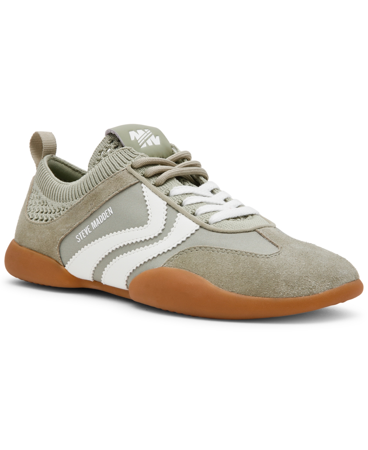 Click here for Steve Madden Womens Reboot Lace-Up Sneakers - Pist... prices