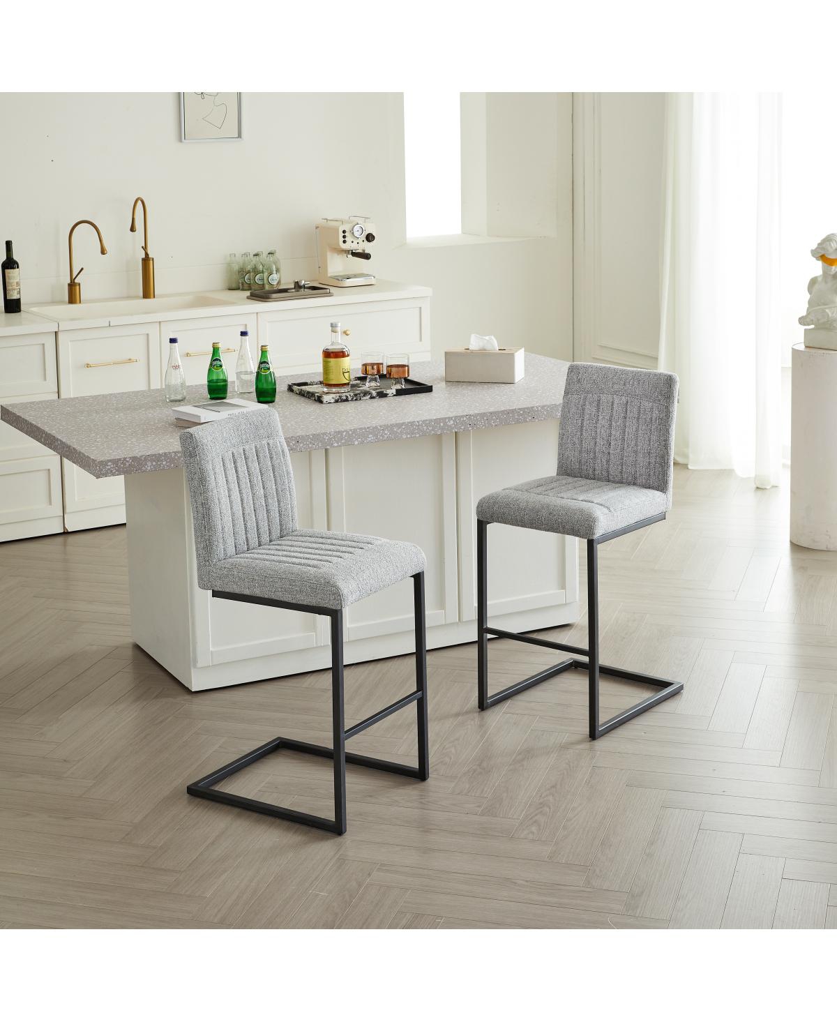Click here for Streamdale Furniture Bar Stool – Light Gray... prices