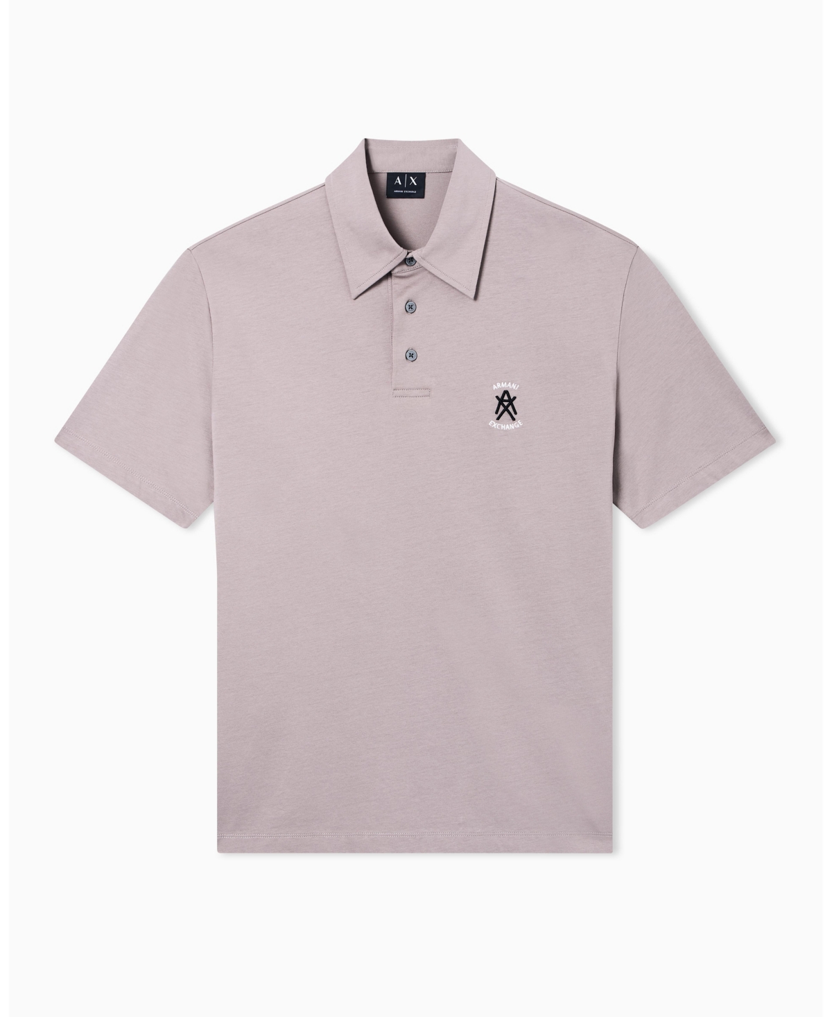 Click here for A|X Armani Exchange Mens Short Sleeve Mercerized C... prices
