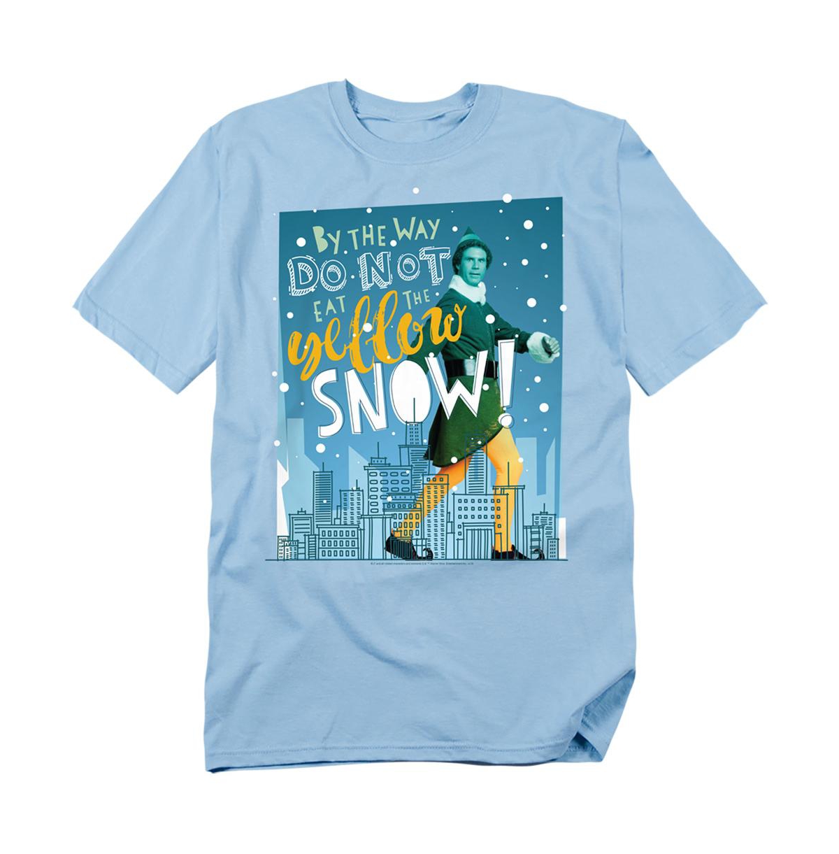 Click here for Elf Mens Cotton T Shirt - Light blue prices