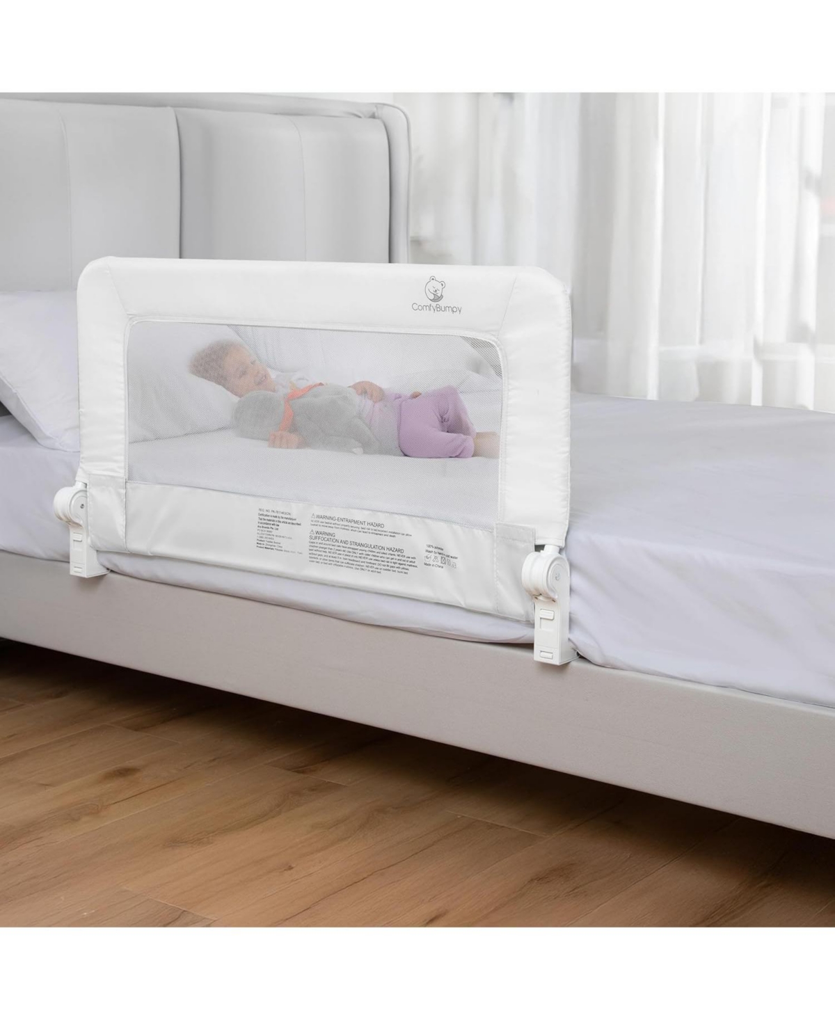 Click here for ComfyBumpy Kids Bed Rail - White 1 prices