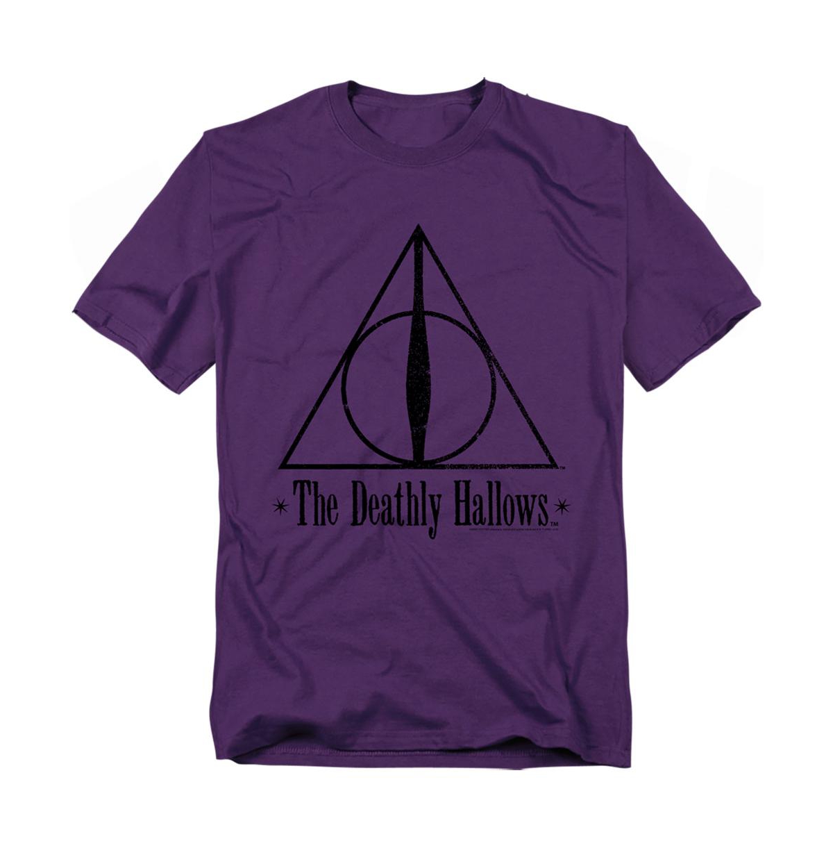 Click here for Harry Potter Mens The Deathly Hallows T Shirt - Pu... prices