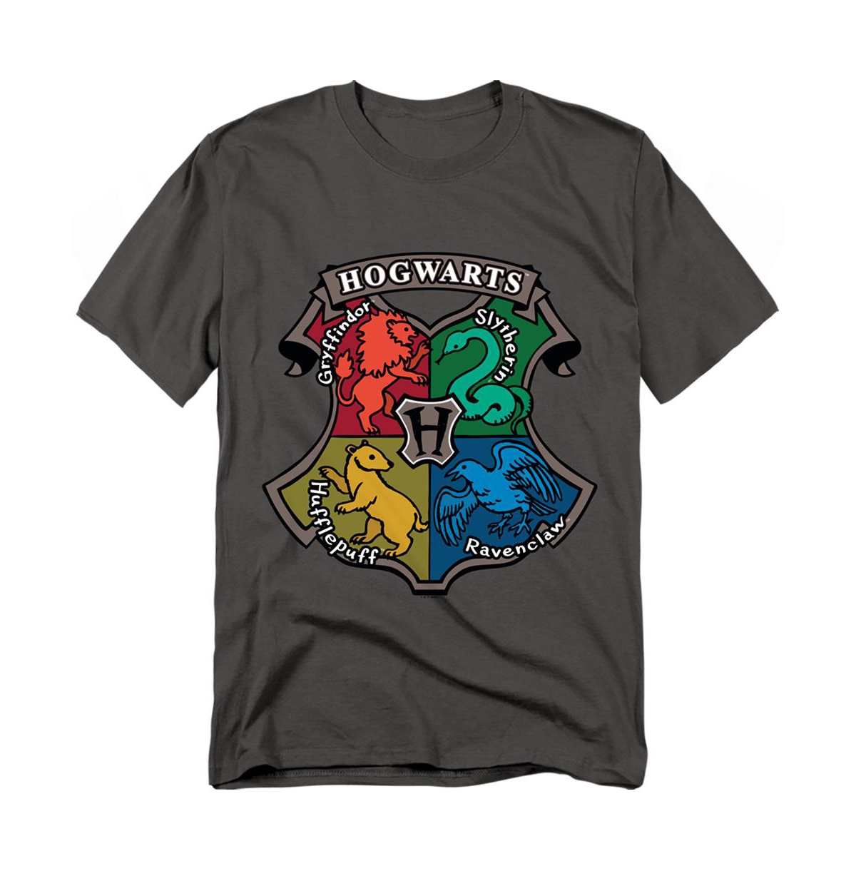 Click here for Harry Potter Mens Hand Drawn Hogwarts Crest T Shir... prices