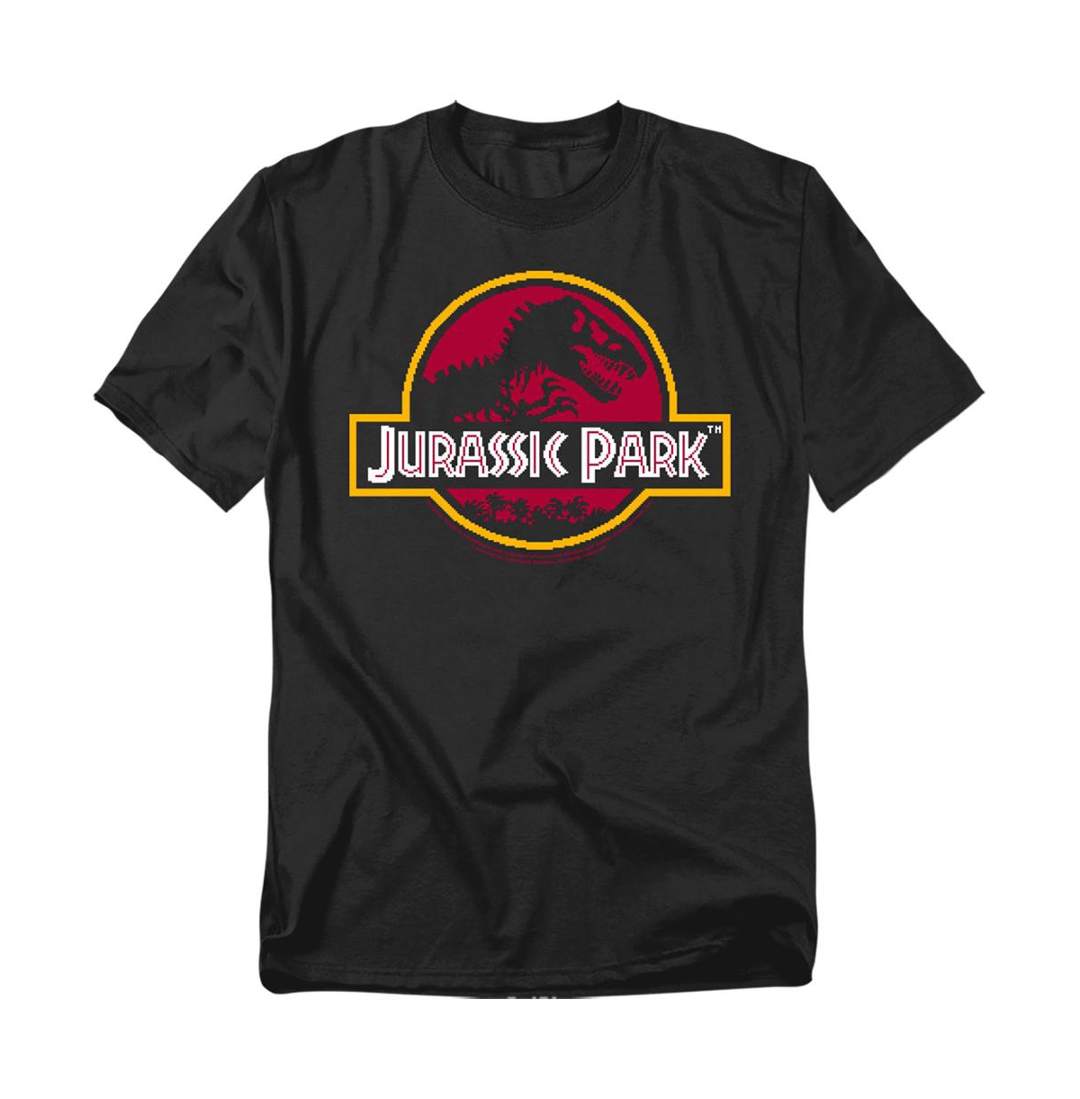 Click here for Jurassic Park Mens 8-Bit Logo T Shirt - Black prices