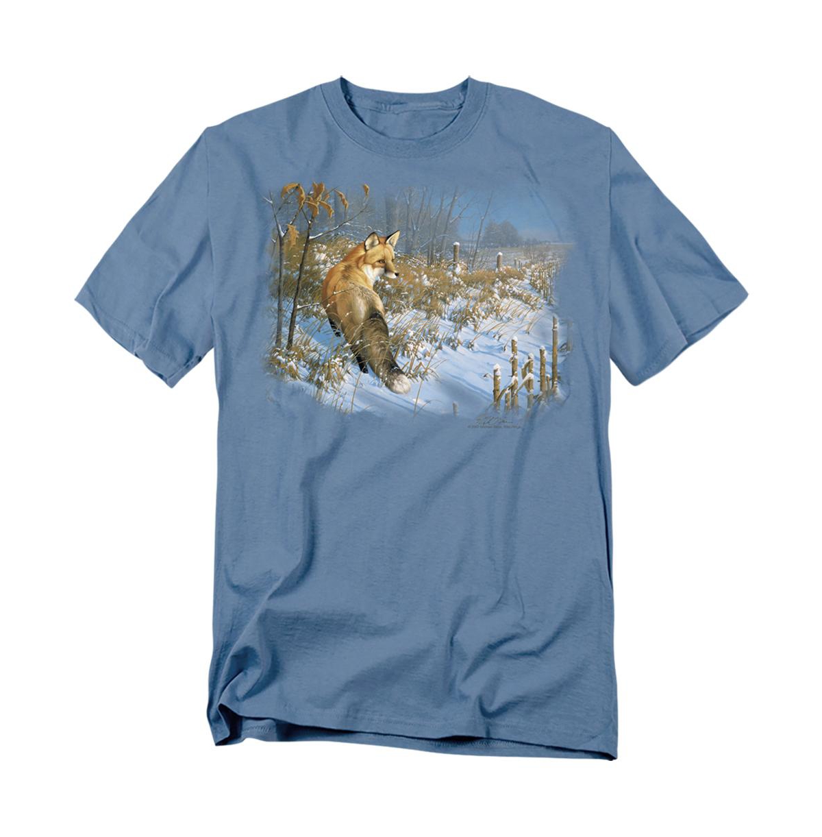 Click here for Wild Wings Mens Wildlife Winter Red Fox T Shirt -... prices