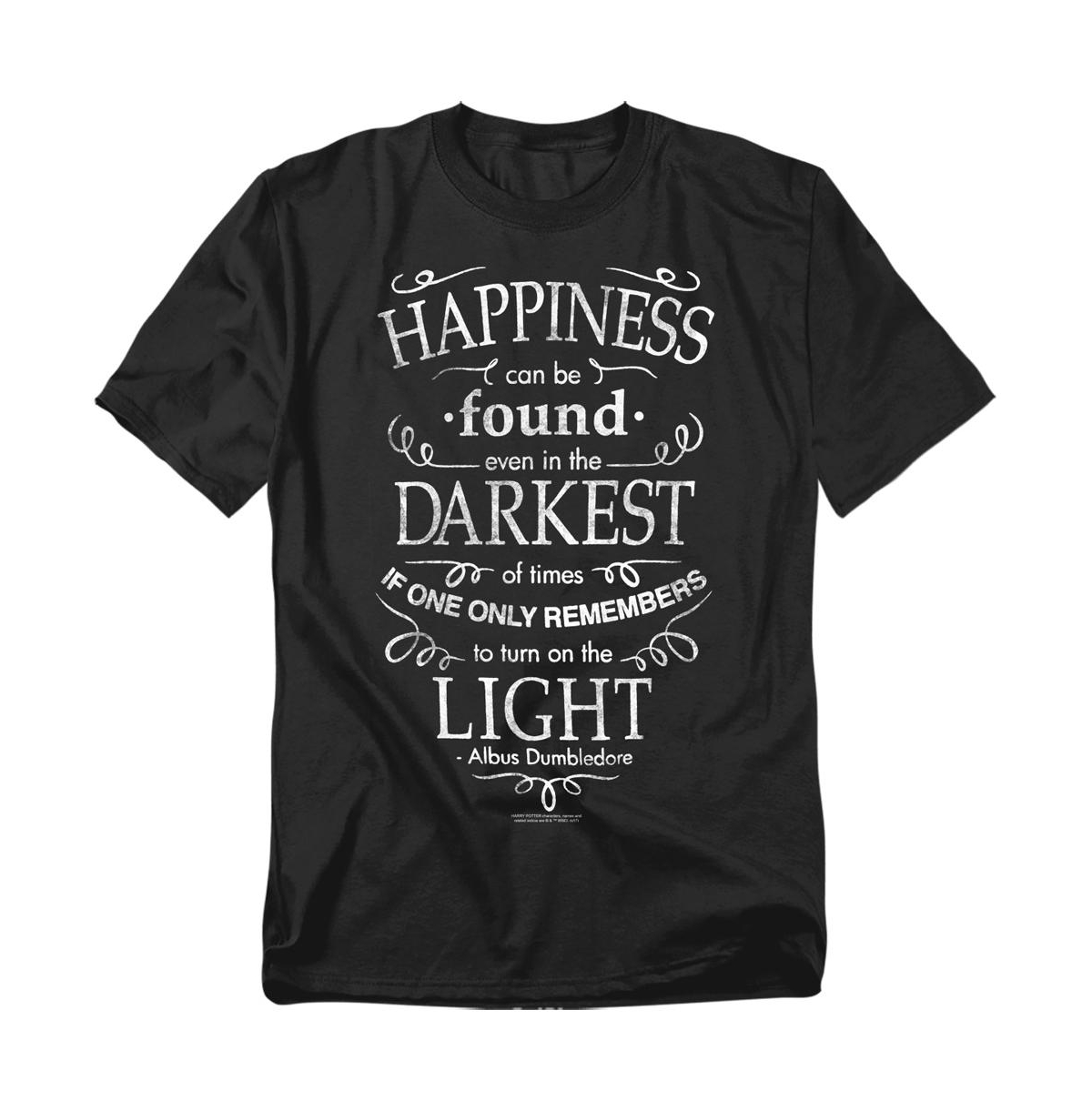 Click here for Harry Potter Big & Tall Happiness T Shirt - Black prices