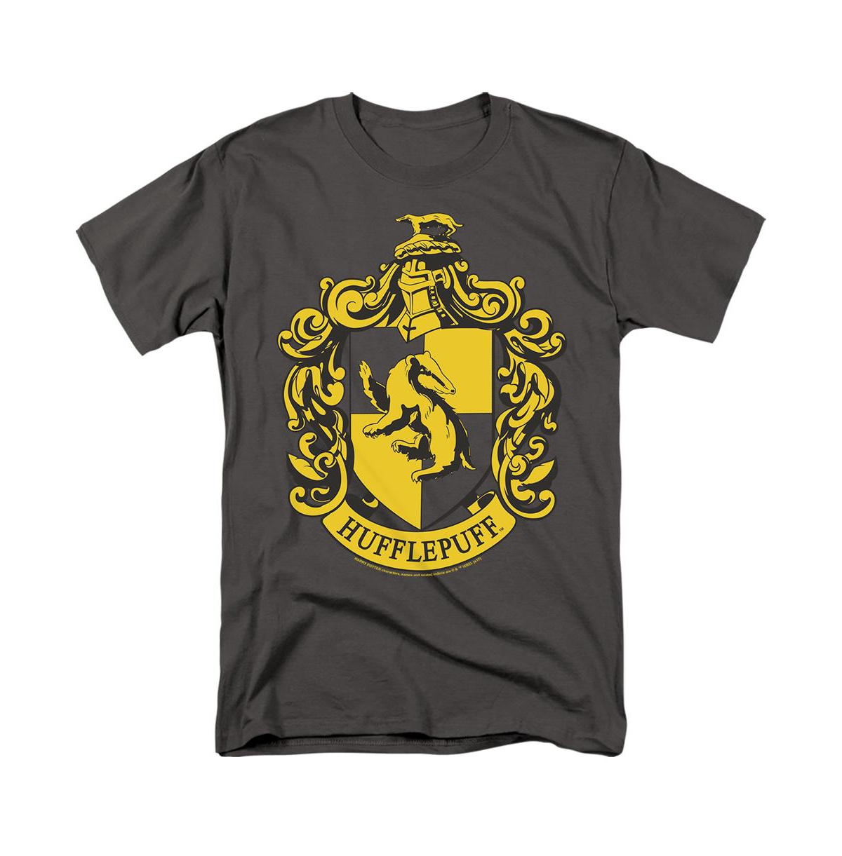 Click here for Harry Potter Mens Hufflepuff Crest T Shirt - Charc... prices
