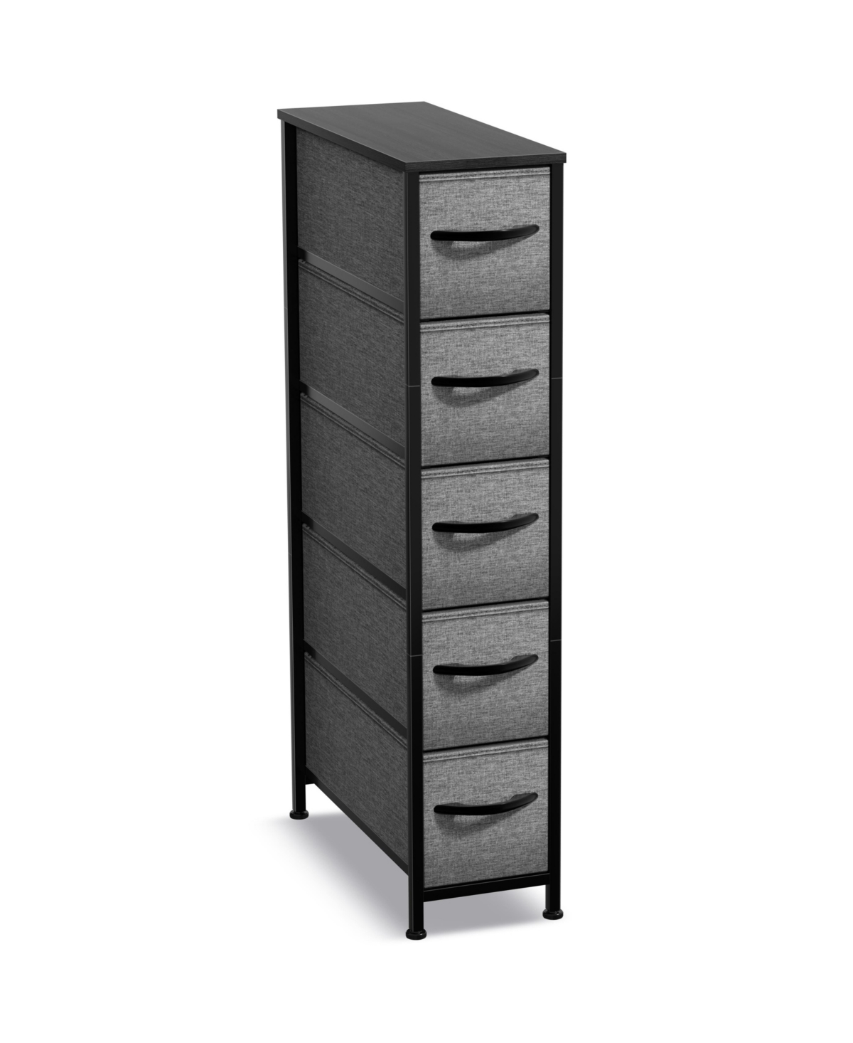 Click here for Sorbus Narrow Dresser with 5 Drawers - Steel Frame... prices