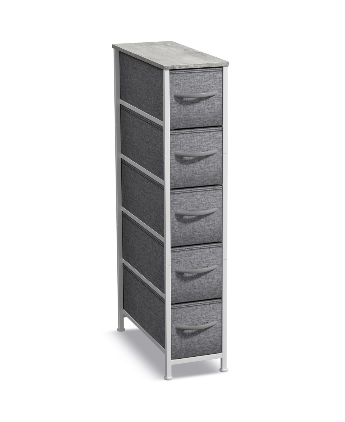 Click here for Sorbus Narrow Dresser with 5 Drawers - Steel Frame... prices