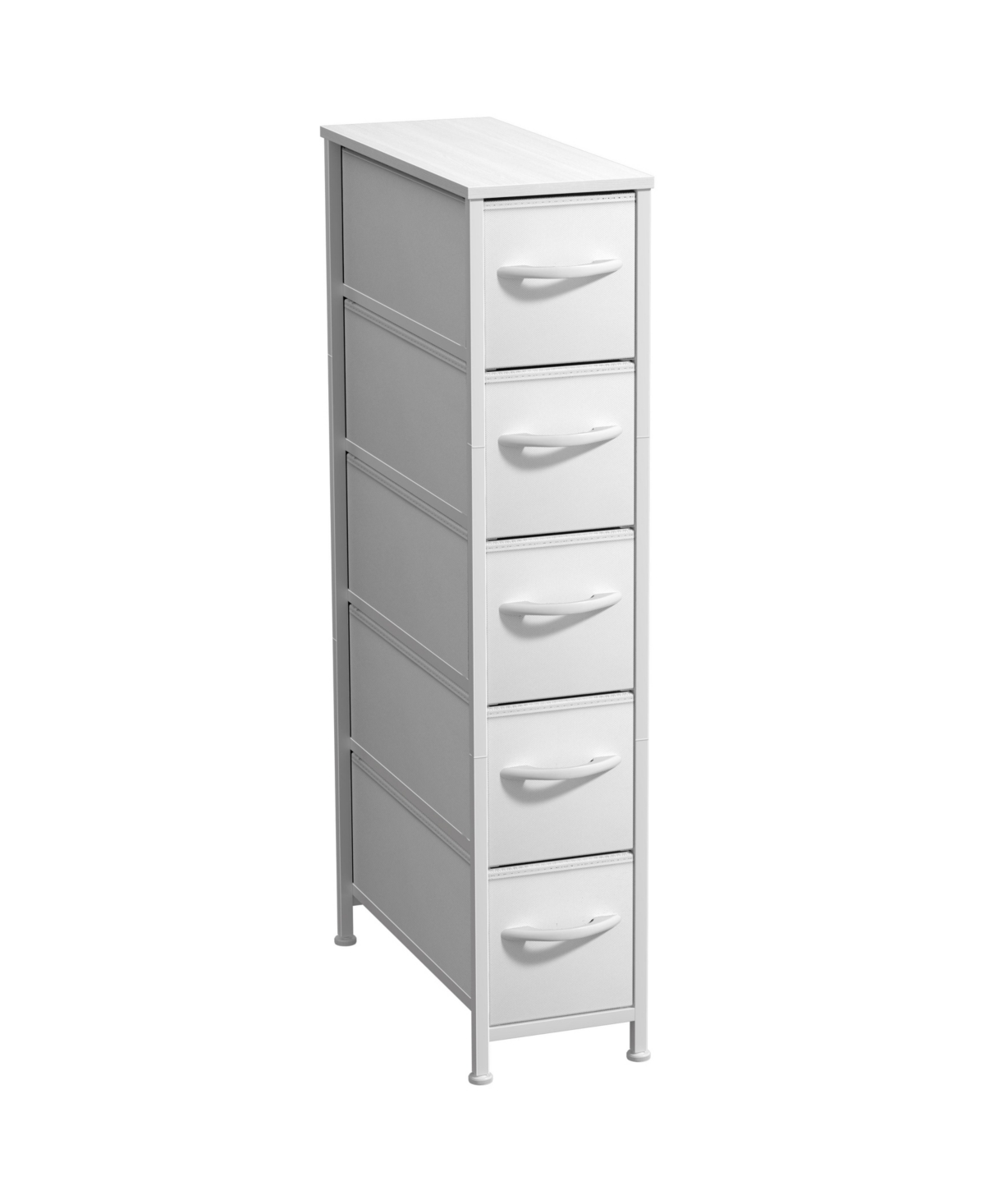 Click here for Sorbus Narrow Dresser with 5 Drawers - Steel Frame... prices