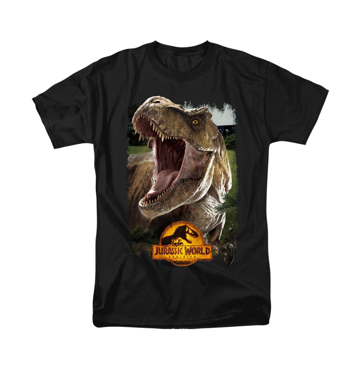 Click here for Jurassic Park Mens Rex Beauty Shot T Shirt - Black prices