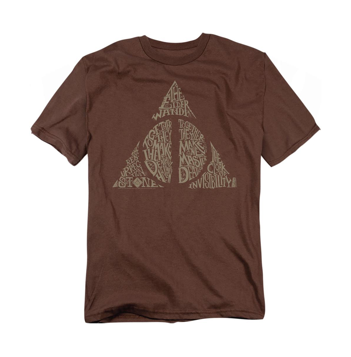 Click here for Harry Potter Mens Deathly Hallows Typography T Shi... prices