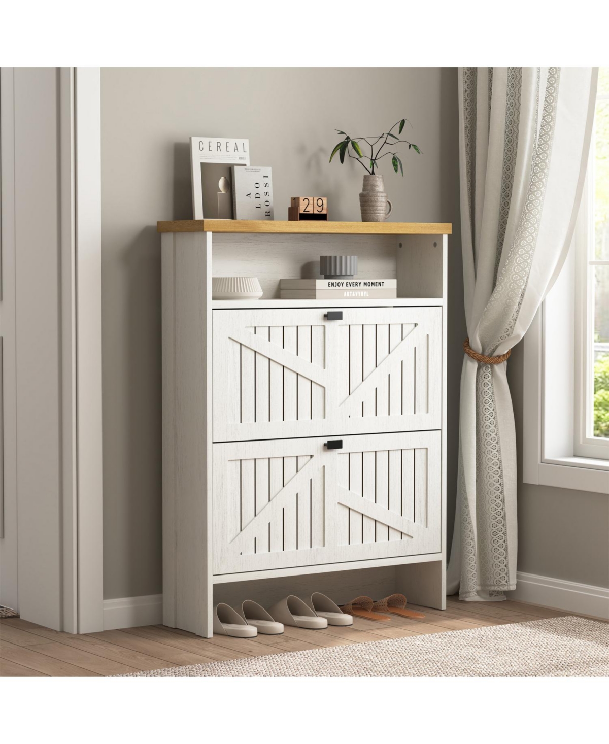 Click here for Streamdale Furniture Modern Folding 4-Layer Shoe C... prices