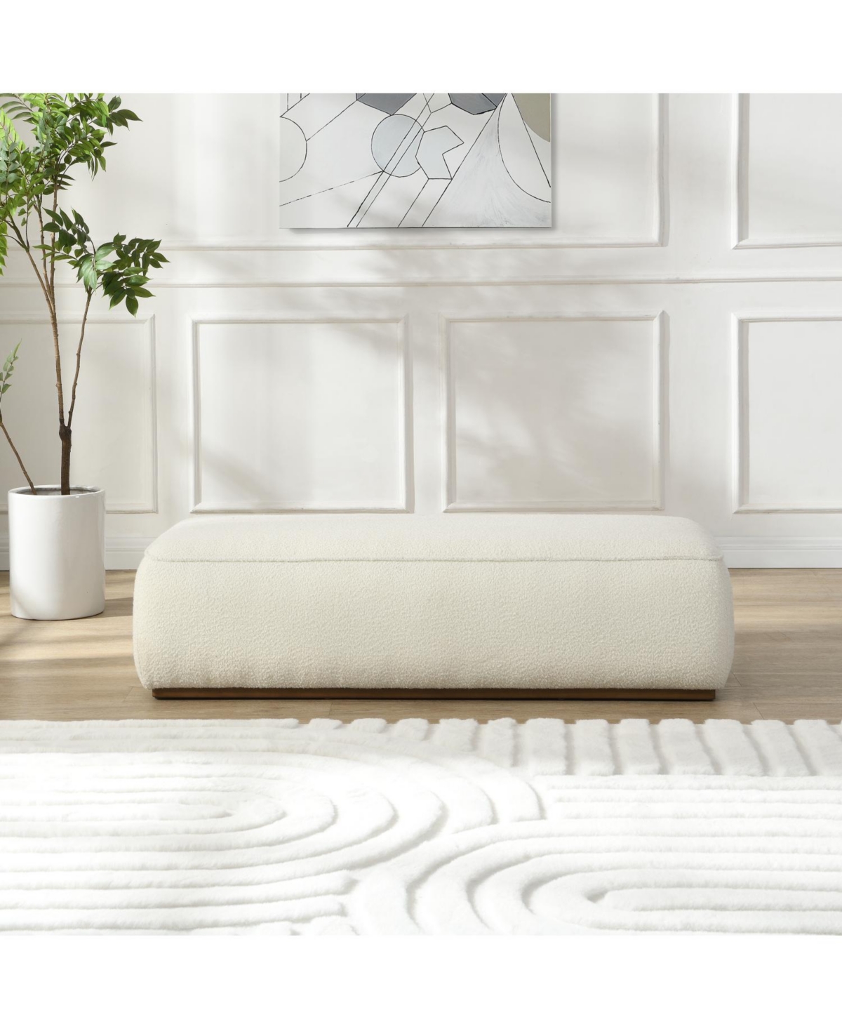 Click here for Streamdale Furniture Comfort Beige 52" Grainy... prices