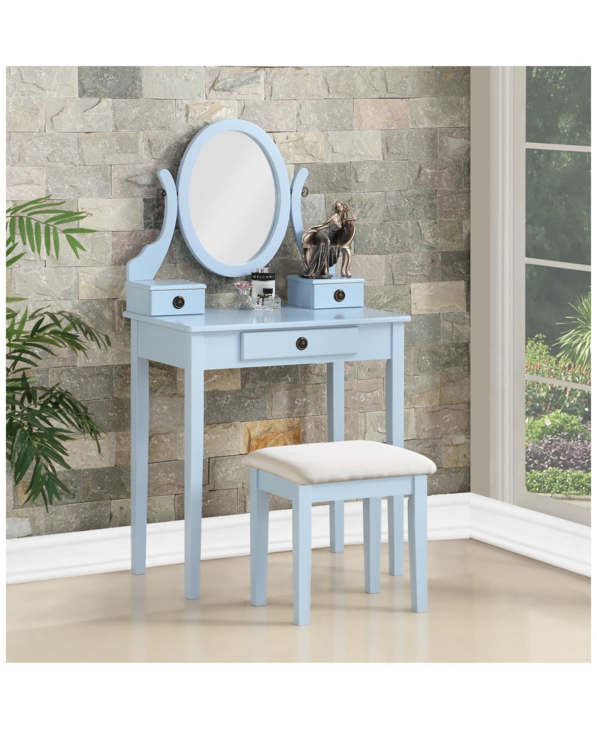 Click here for Streamdale Furniture Moniys Wood Moniya Makeup Van... prices