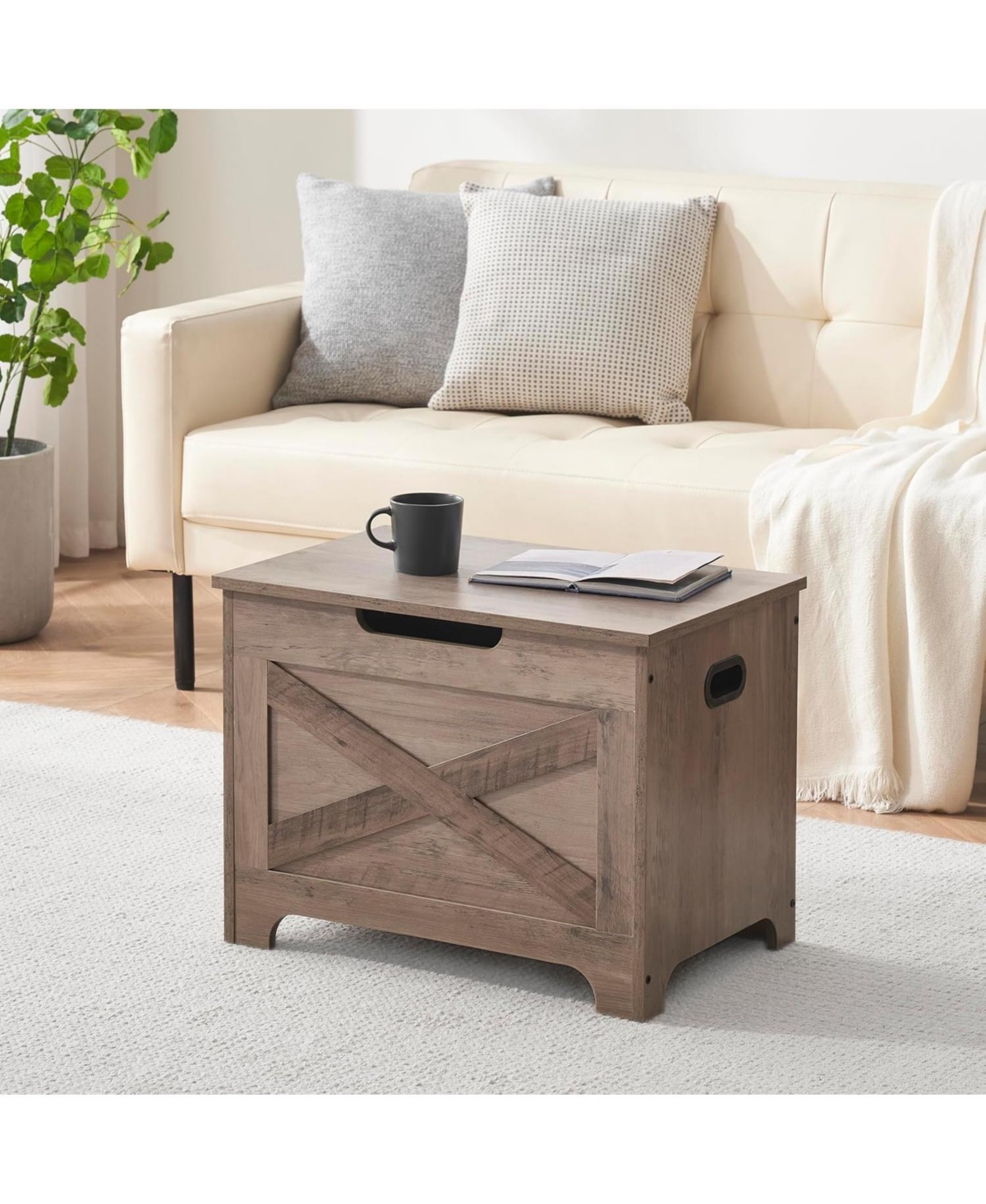 Click here for Gaomon 23.6" Wooden Storage Chest Entryway Be... prices