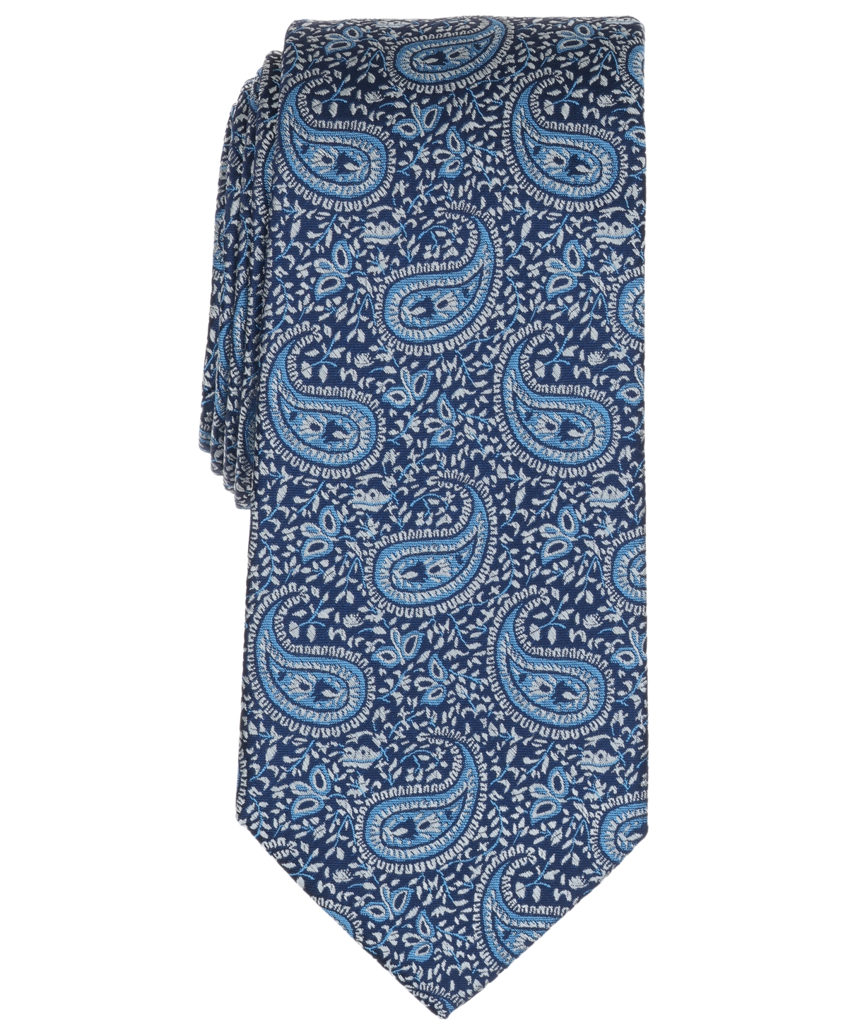 Click here for Michael Kors Mens Luma Paisley Tie - Blue prices