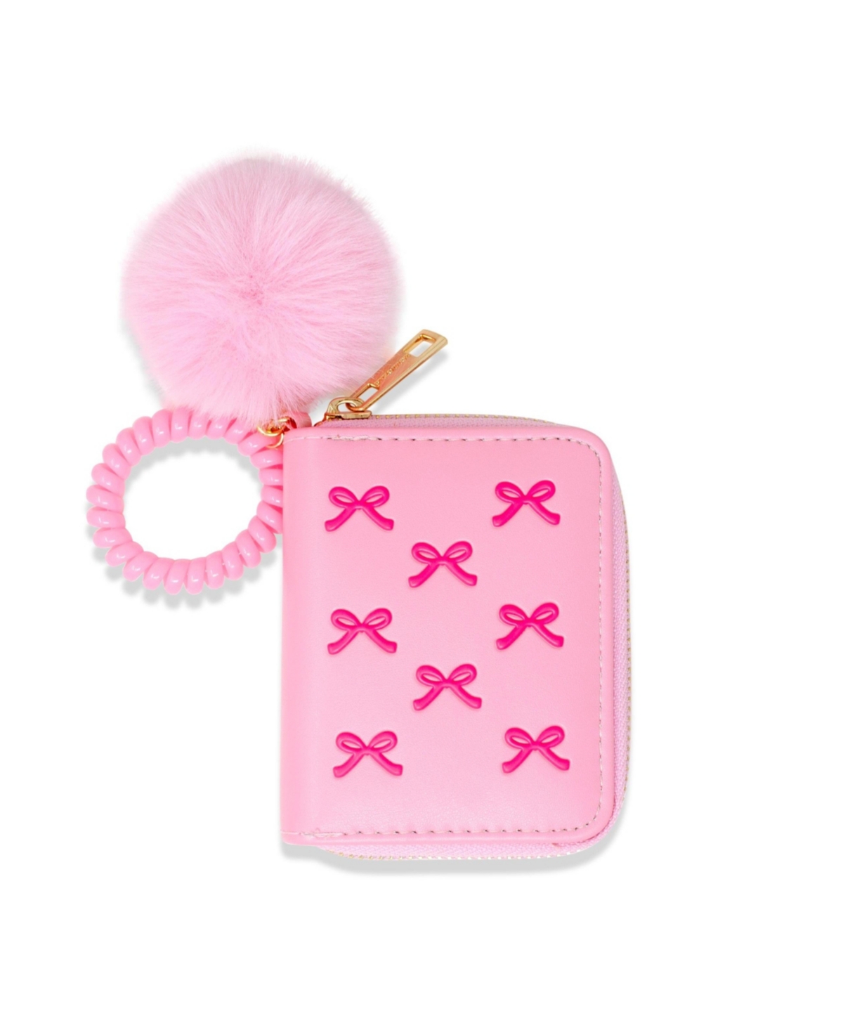 Click here for Zomi Gems 3D Bow Pom Pom Zip Wallet  Pink - Pink prices