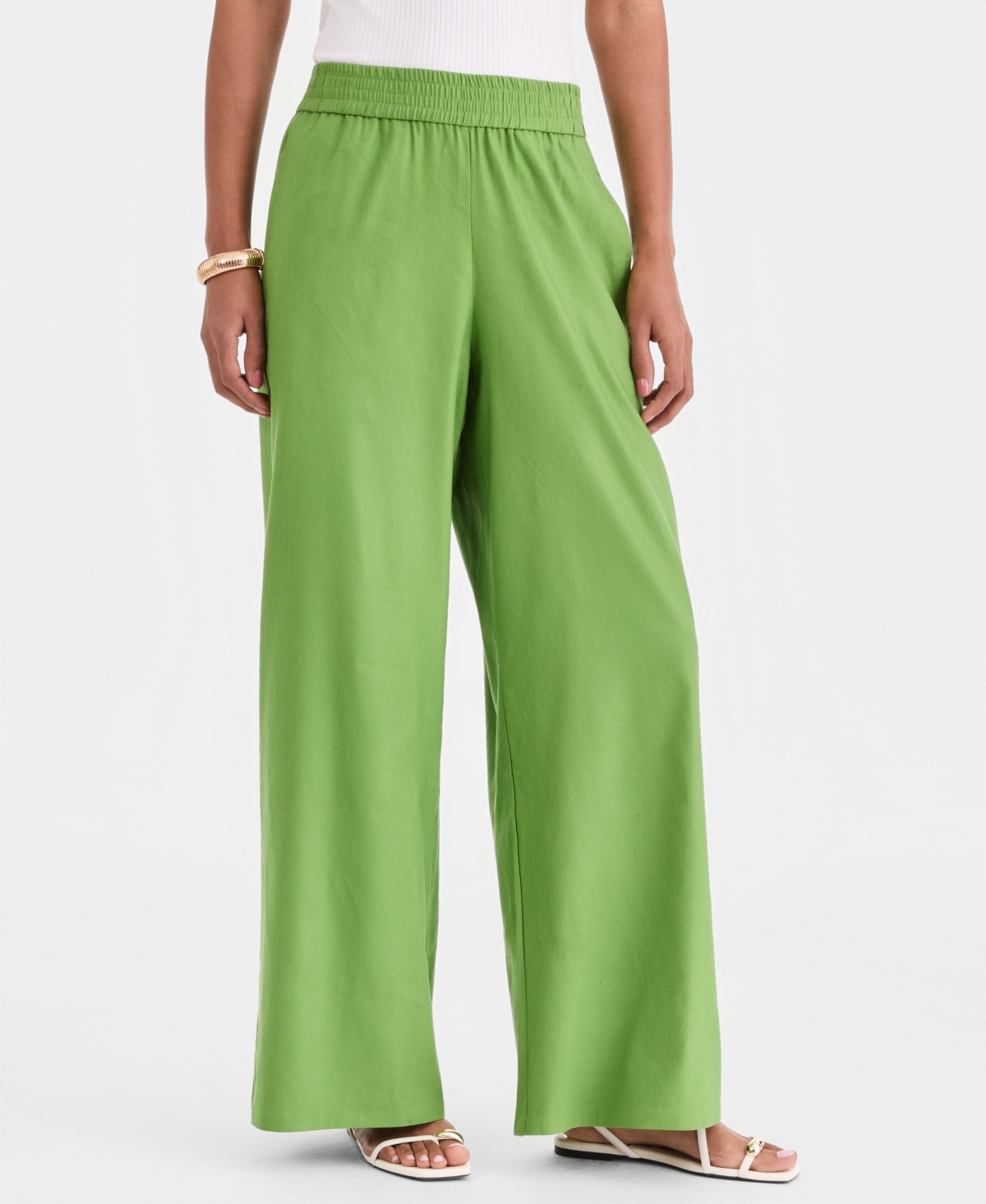 Hr Po Wide Leg - Fresh Basil