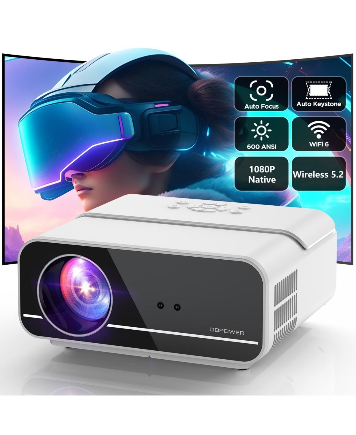 Click here for Zachvo 4K Projector with WiFi and Bluetooth  700AN... prices