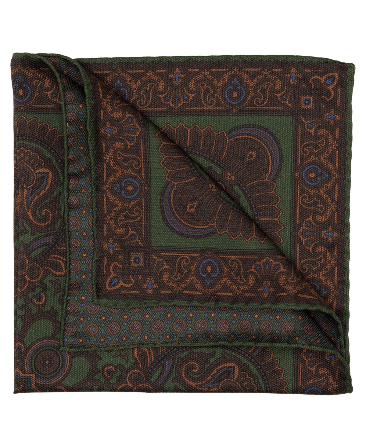 Click here for Elizabetta Mens Lario - Double Sided Silk Pocket S... prices