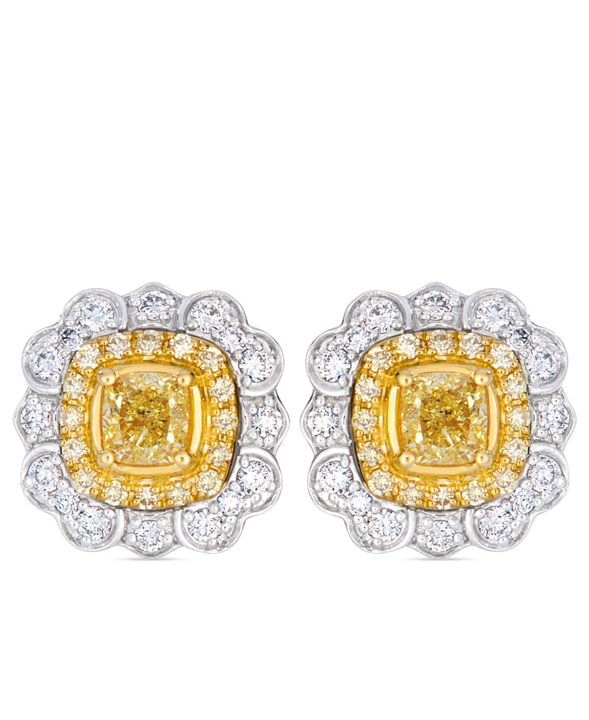 Click here for Le Vian Sunny Yellow Diamond (0.55 ct. t.w.) & Van... prices