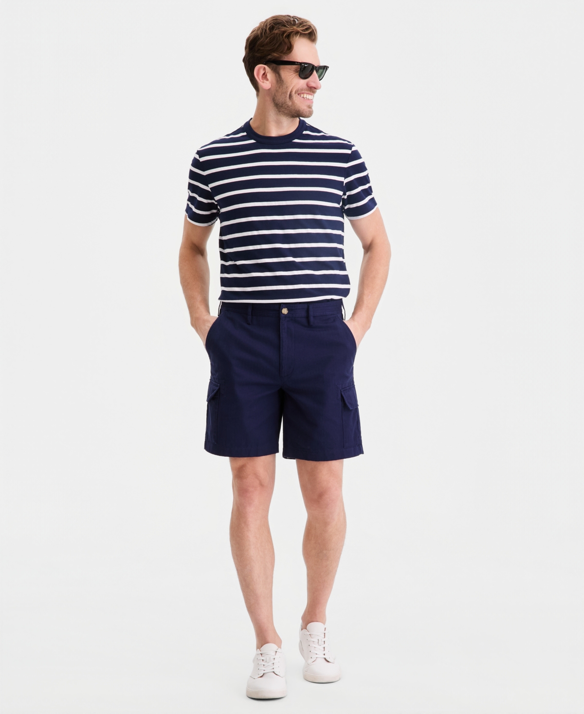 Click here for Club Room Mens Cargo Shorts  Macys Exclusive - Nav... prices