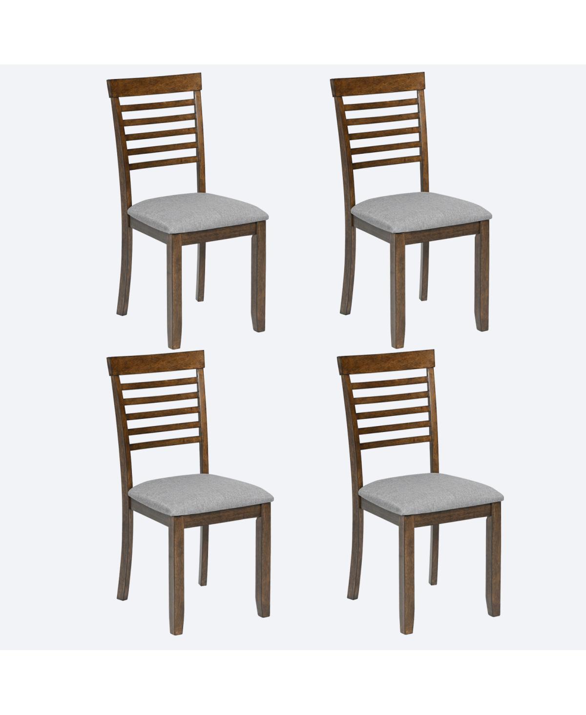 Click here for Streamdale Furniture Wooden Dining Chairs Set of 4... prices