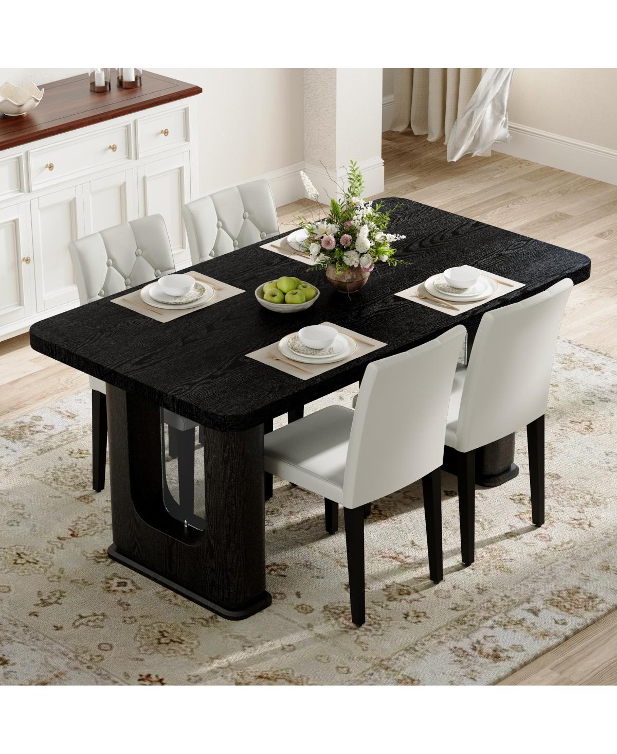 Click here for Streamdale Furniture Furniture Stylish Black Wood... prices