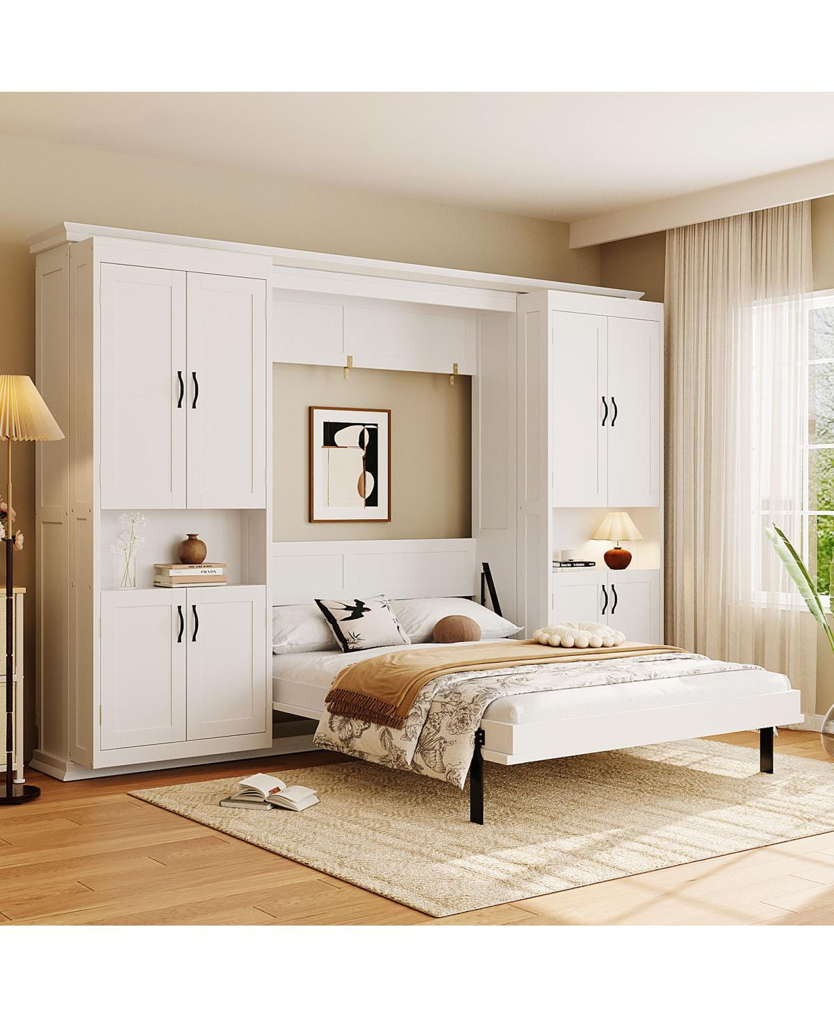 Click here for Streamdale Furniture Full-size Murphy Bed with Dua... prices