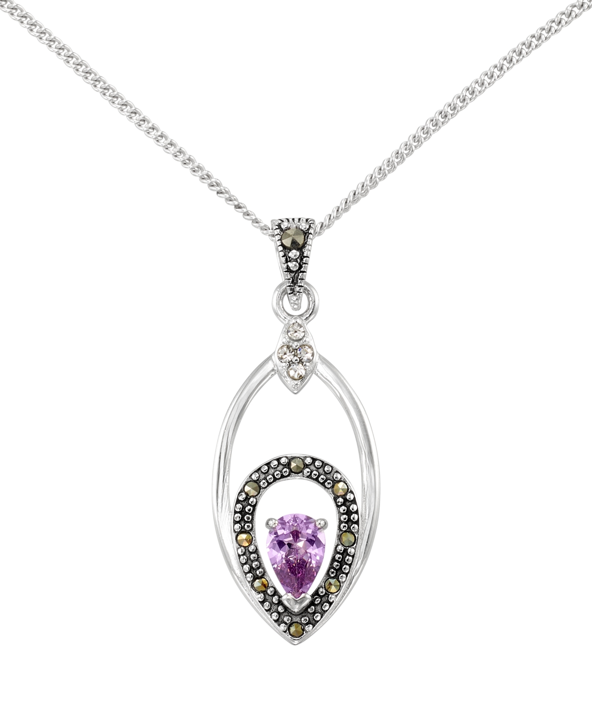 Click here for Macys Marcasite (0.40 ct. t.w.) and Amethyst (1/2... prices