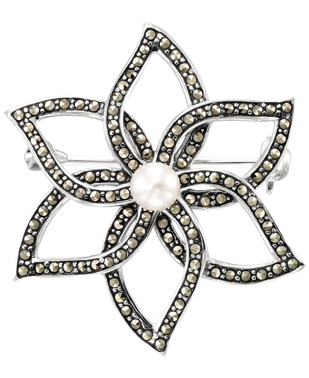Click here for Macys Marcasite (1 ct. t.w.) and Cultured Freshwat... prices