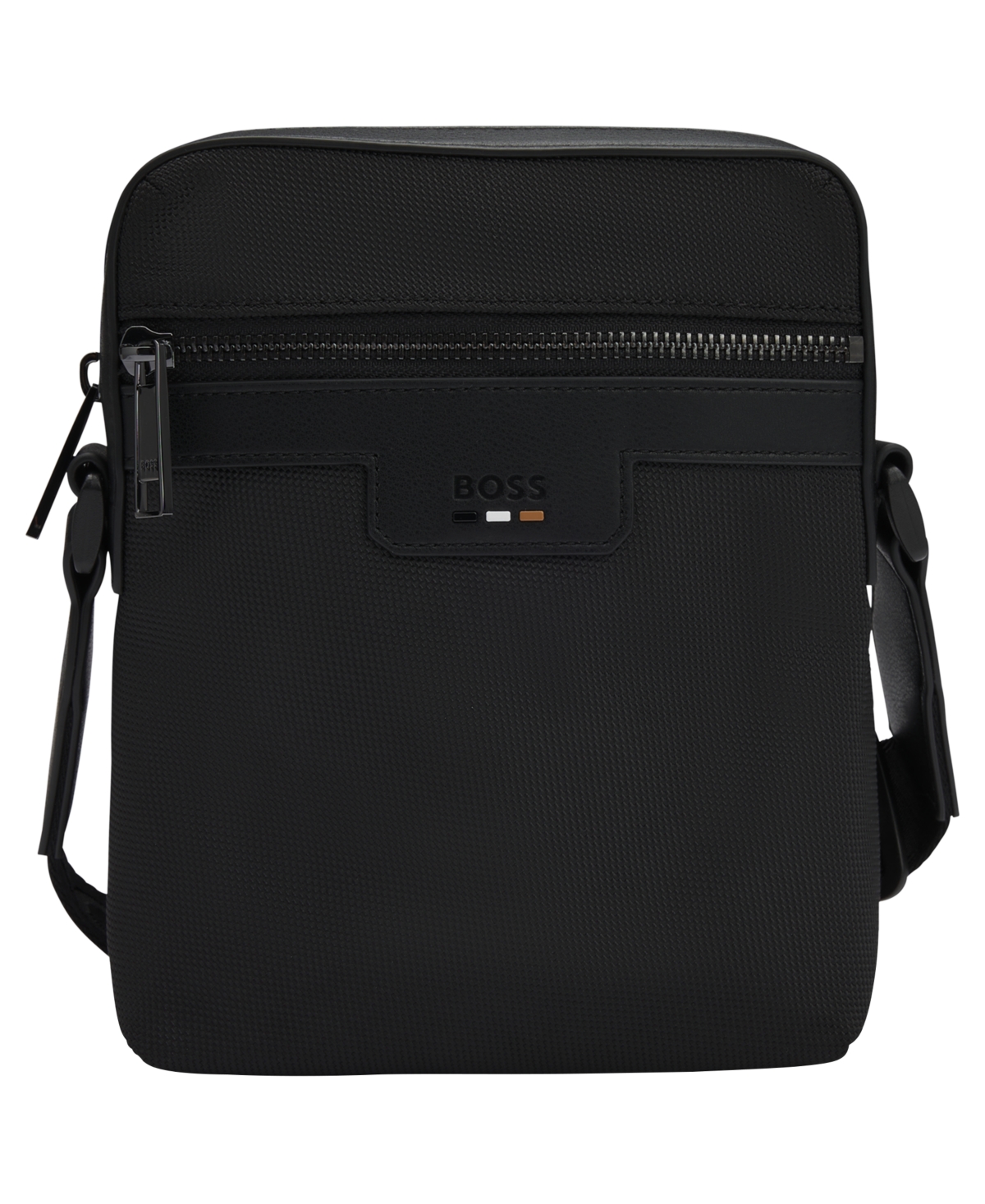 Click here for Hugo Boss Mens Mini Reporter Bag - Black prices
