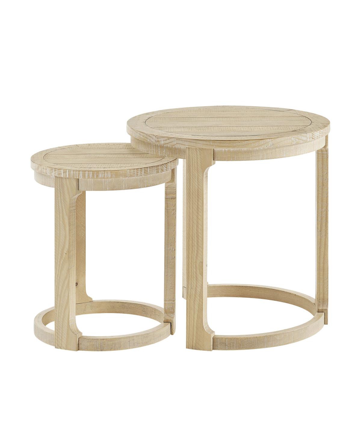 Click here for Streamdale Furniture 24" 2PC Curved Round Woo... prices