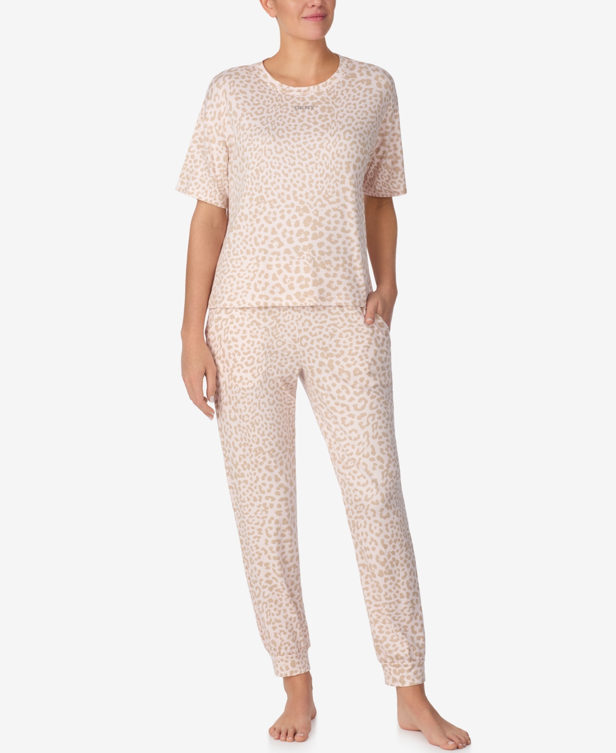 Click here for Dkny Womens Short-Sleeve Top & Jogger Pants  2-Pie... prices