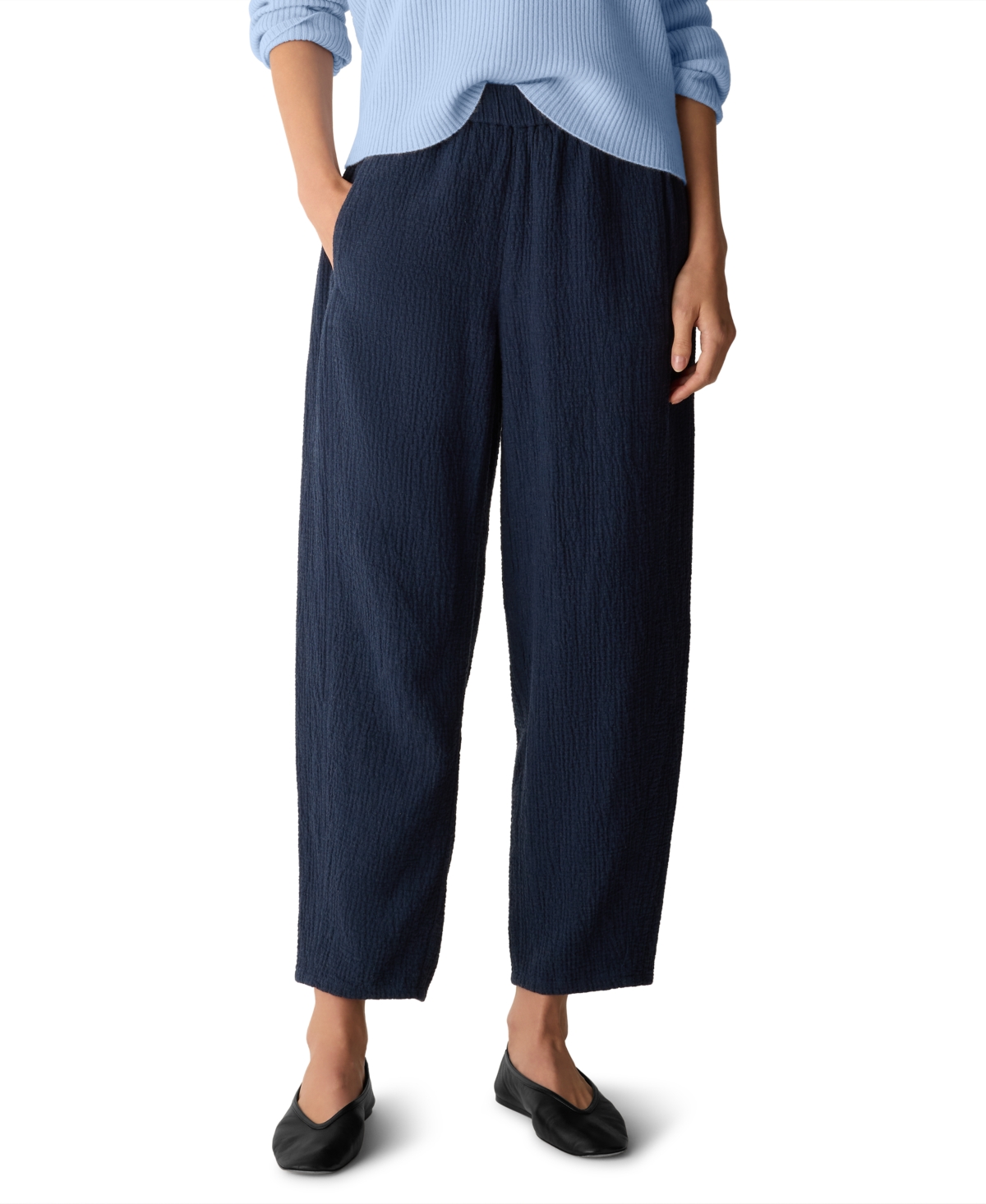 Click here for Eileen Fisher Womens Ankle Length Lantern Pants -... prices