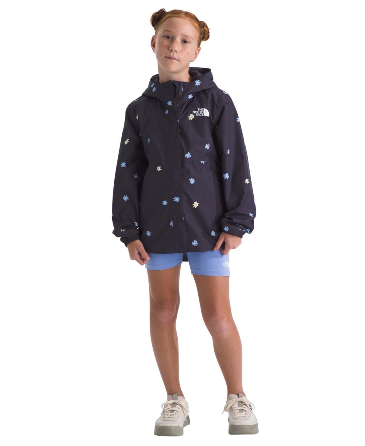 Click here for The North Face Girls 7-16 Antora Printed Rain Jack... prices