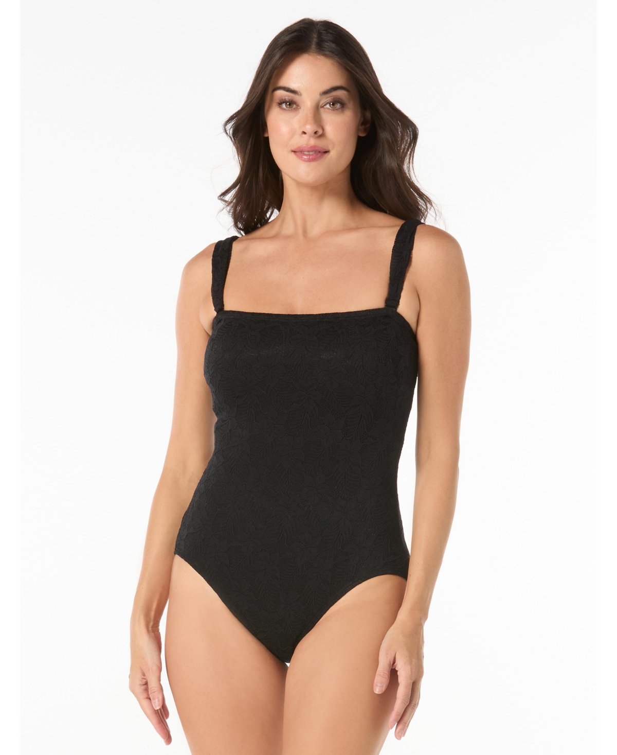 Click here for Coco Reef Womens Contours Galena Bandeau Neck One-... prices