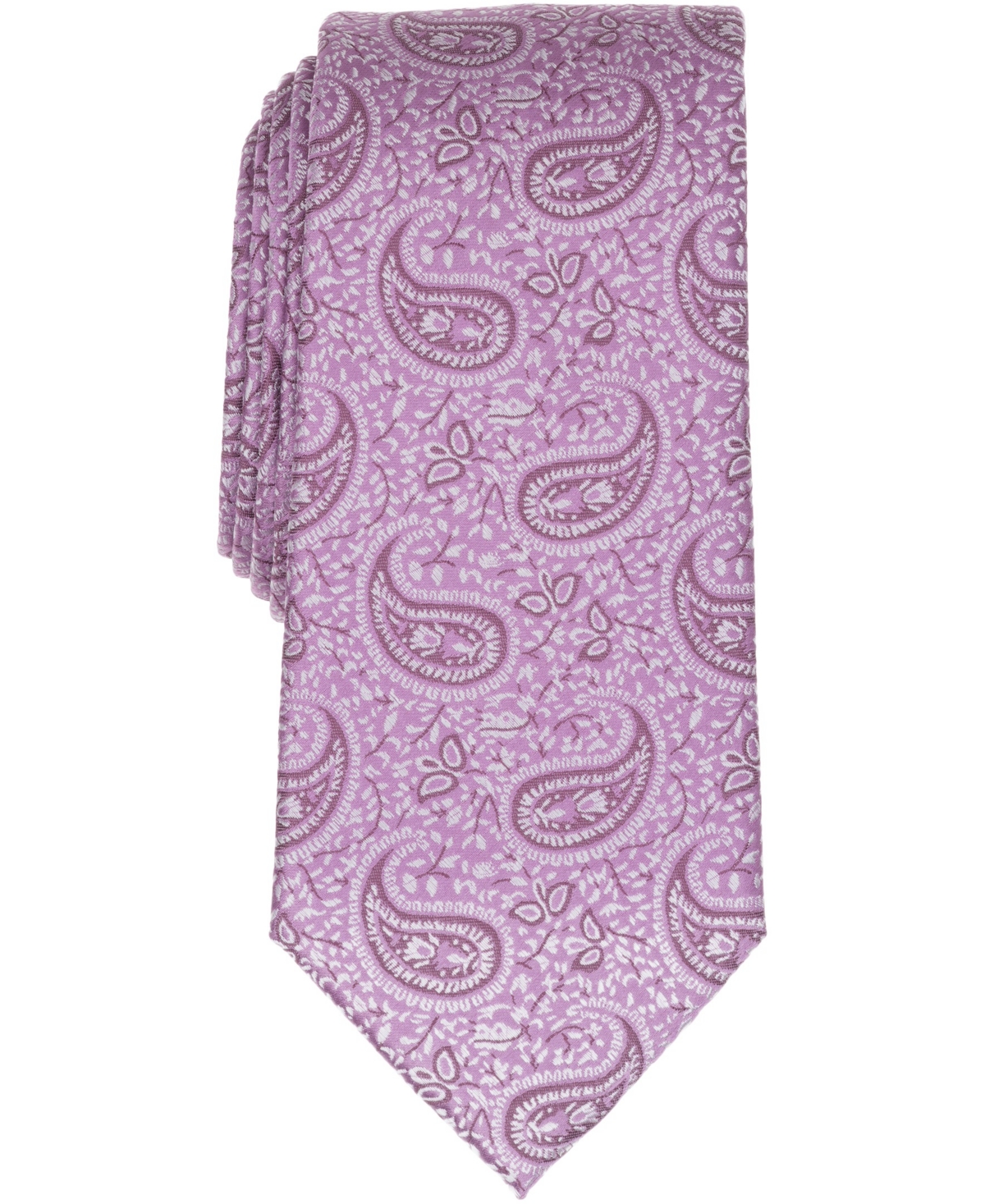 Click here for Michael Kors Mens Luma Paisley Tie - Orchid prices