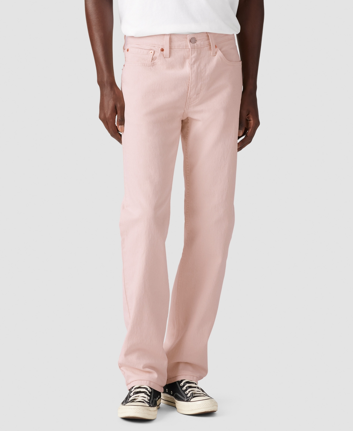 Click here for Levis Mens 514 Straight Fit Jeans - Adobe Rose prices