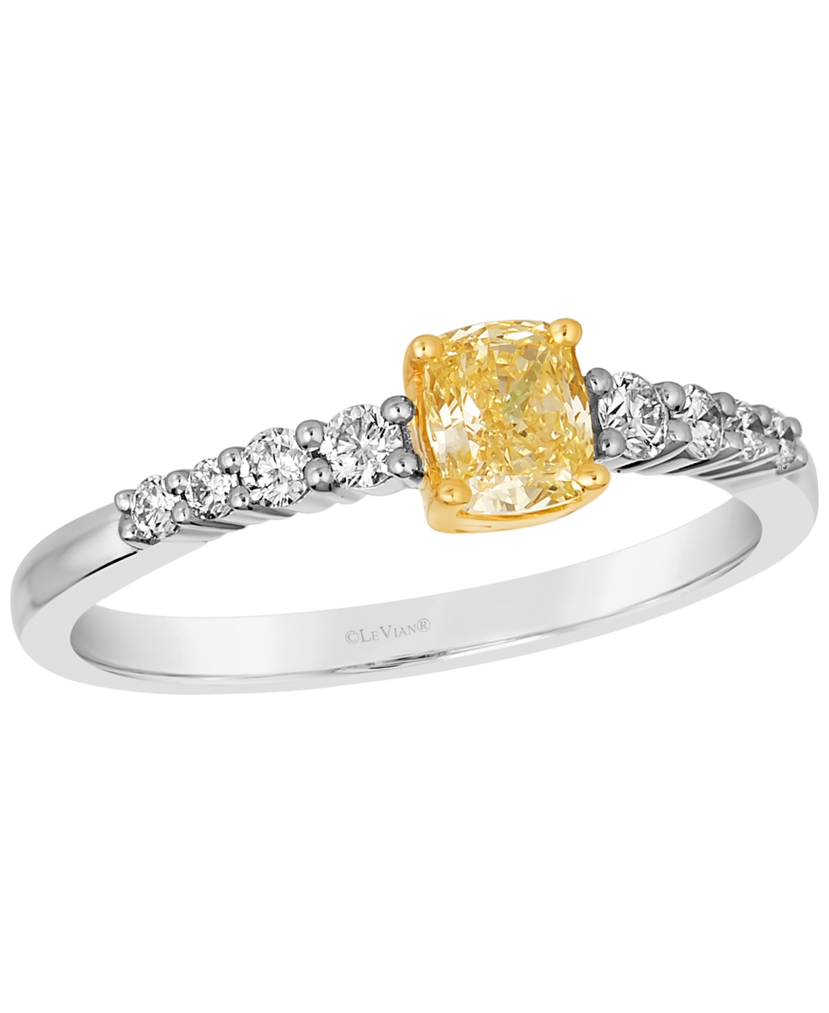 Click here for Le Vian sunny yellow diamond (0.45 ct. t.w.) & Van... prices