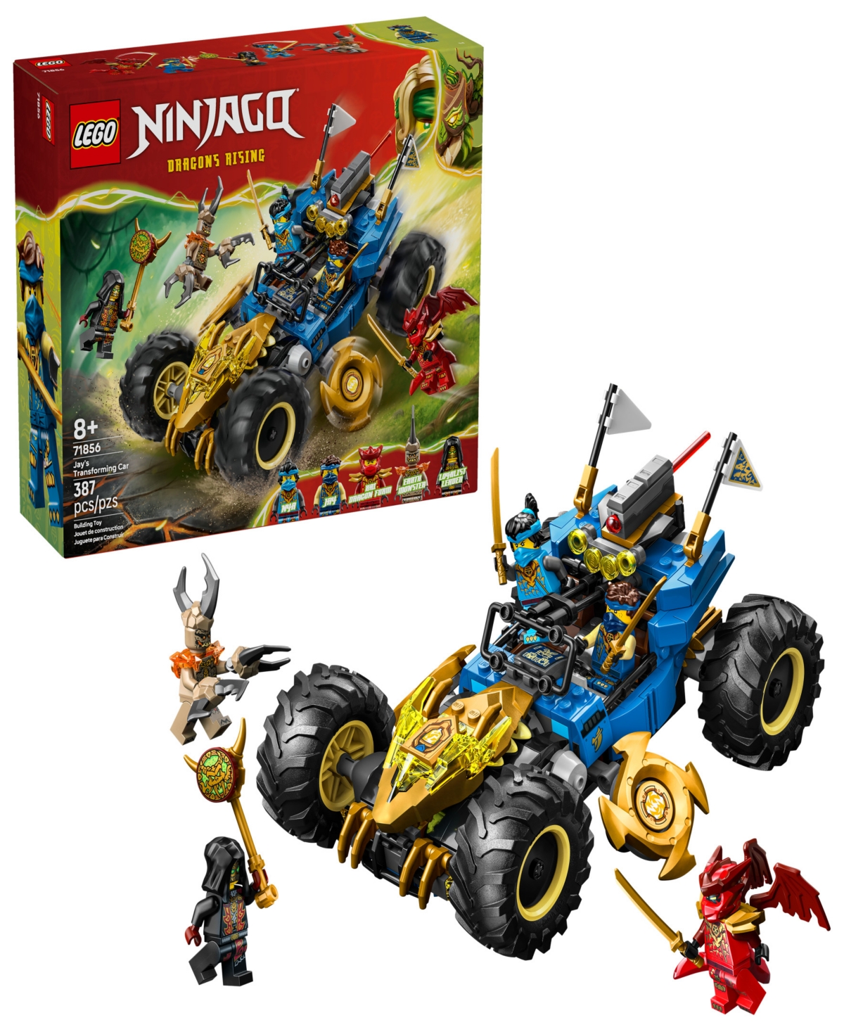 Click here for Lego Ninjago Jays Transforming Car Toy 71856  387... prices