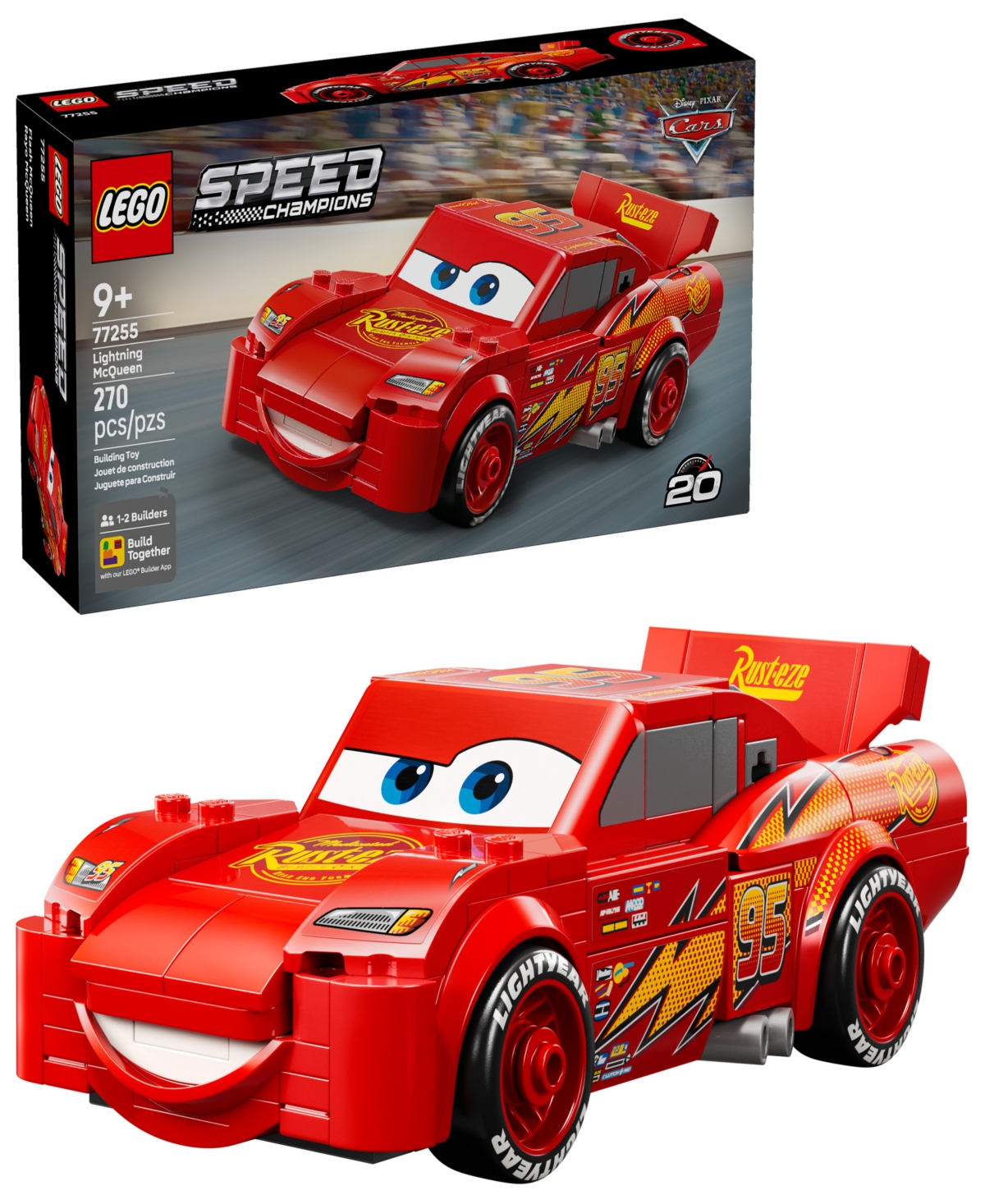 Click here for Lego Speed Champions Lightning McQueen Disney Pixa... prices