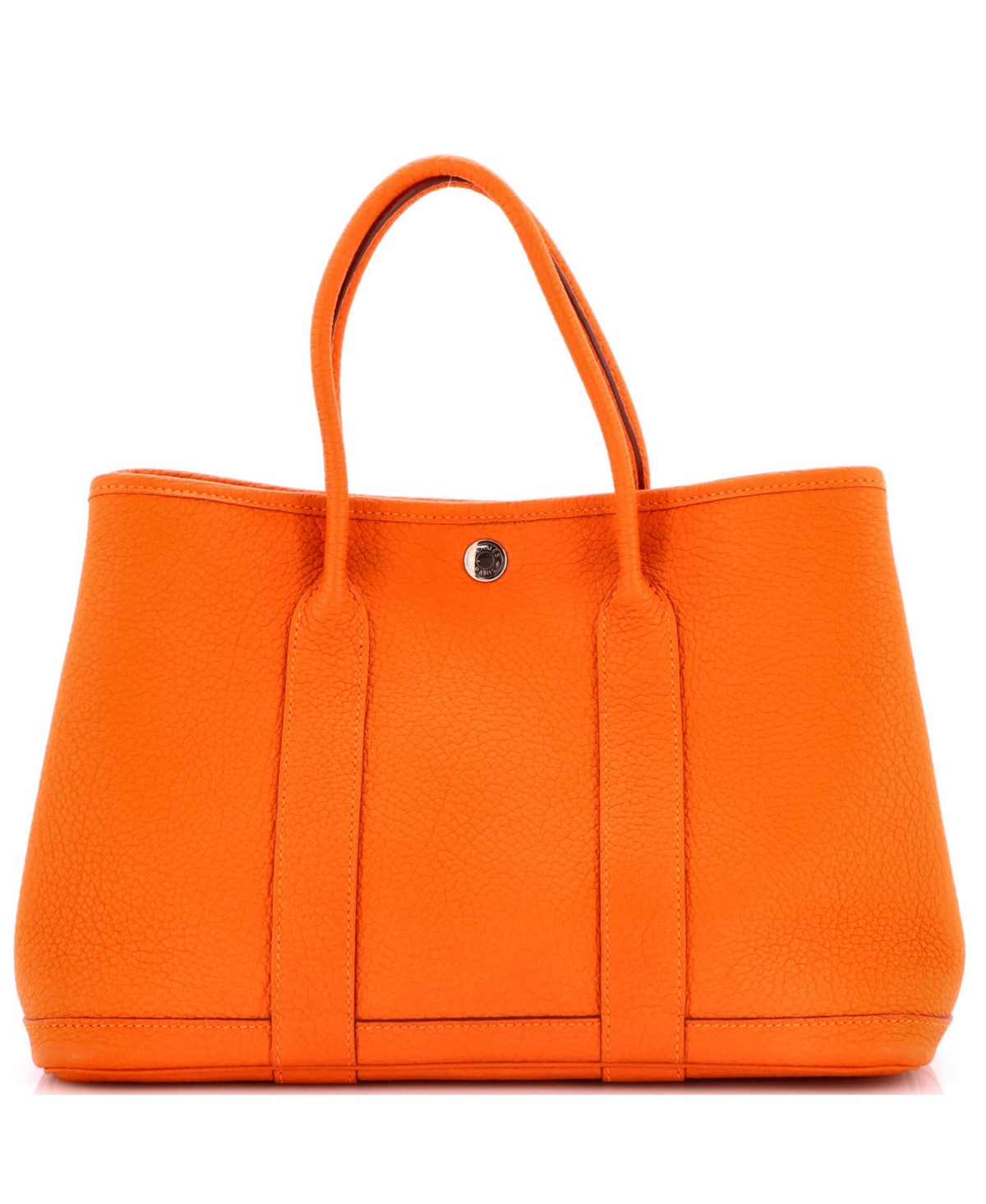 Click here for Pre-Owned HERMES 30 Garden Party Tote Leather - Or... prices