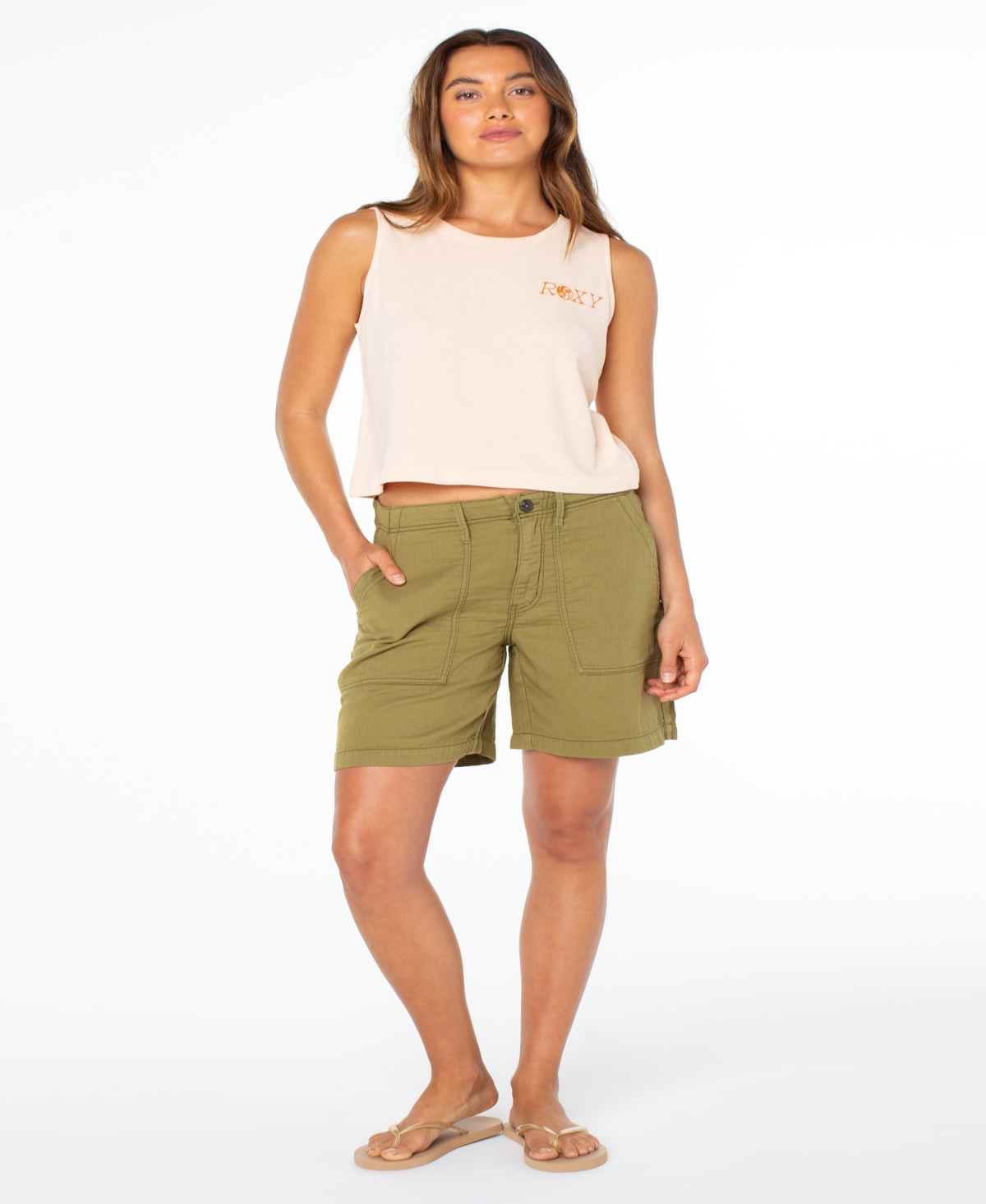 Click here for Roxy Womens Wildflower Crew Neck Tank Top - Tropic... prices